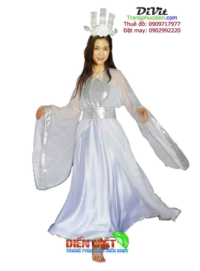 Cho thuê đồ hóa trang Hằng Nga tiên nữ, múa cổ trang Trung Quốc